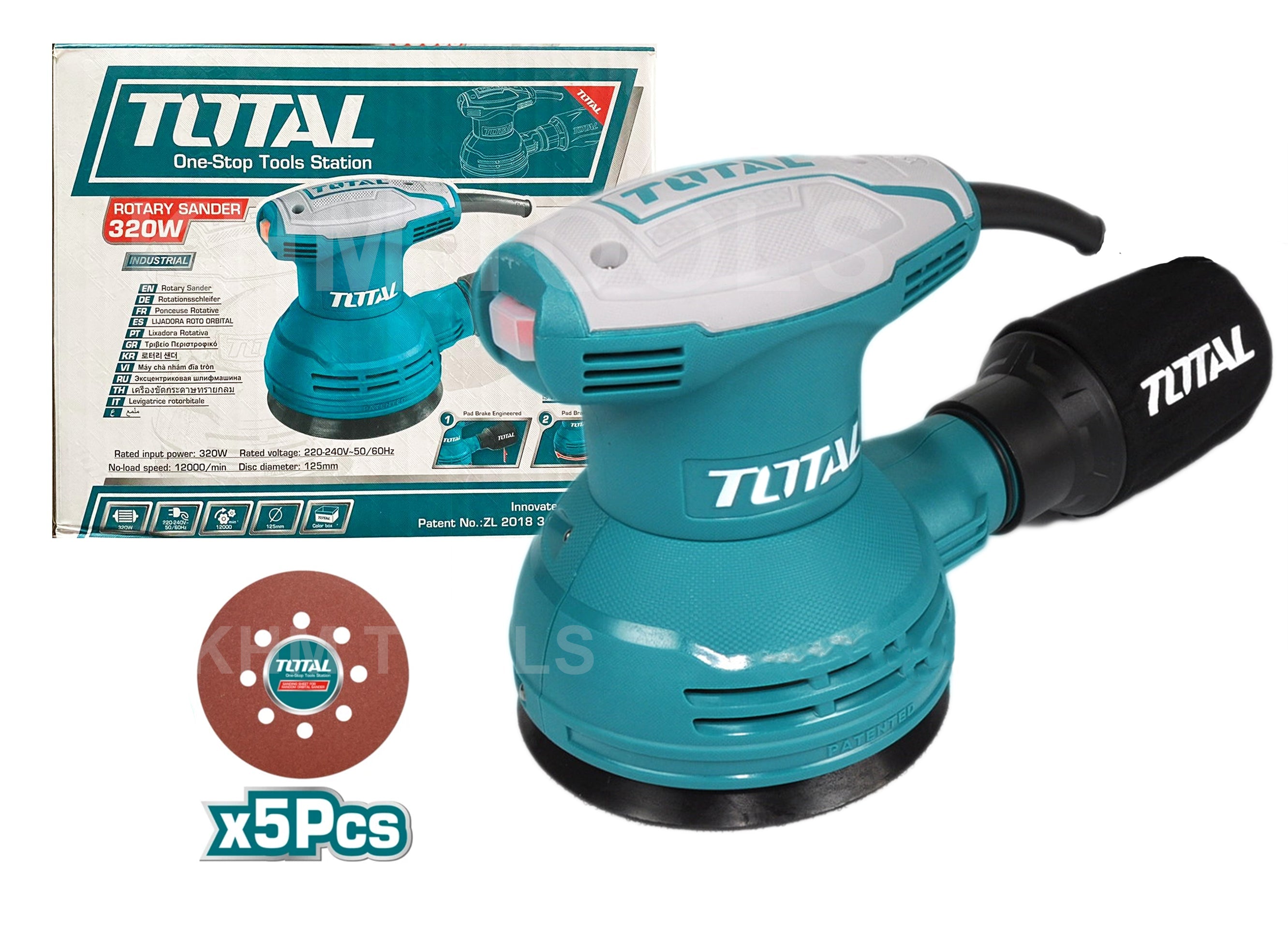 TOTAL Rotary sander-320W | Daraz.com.np