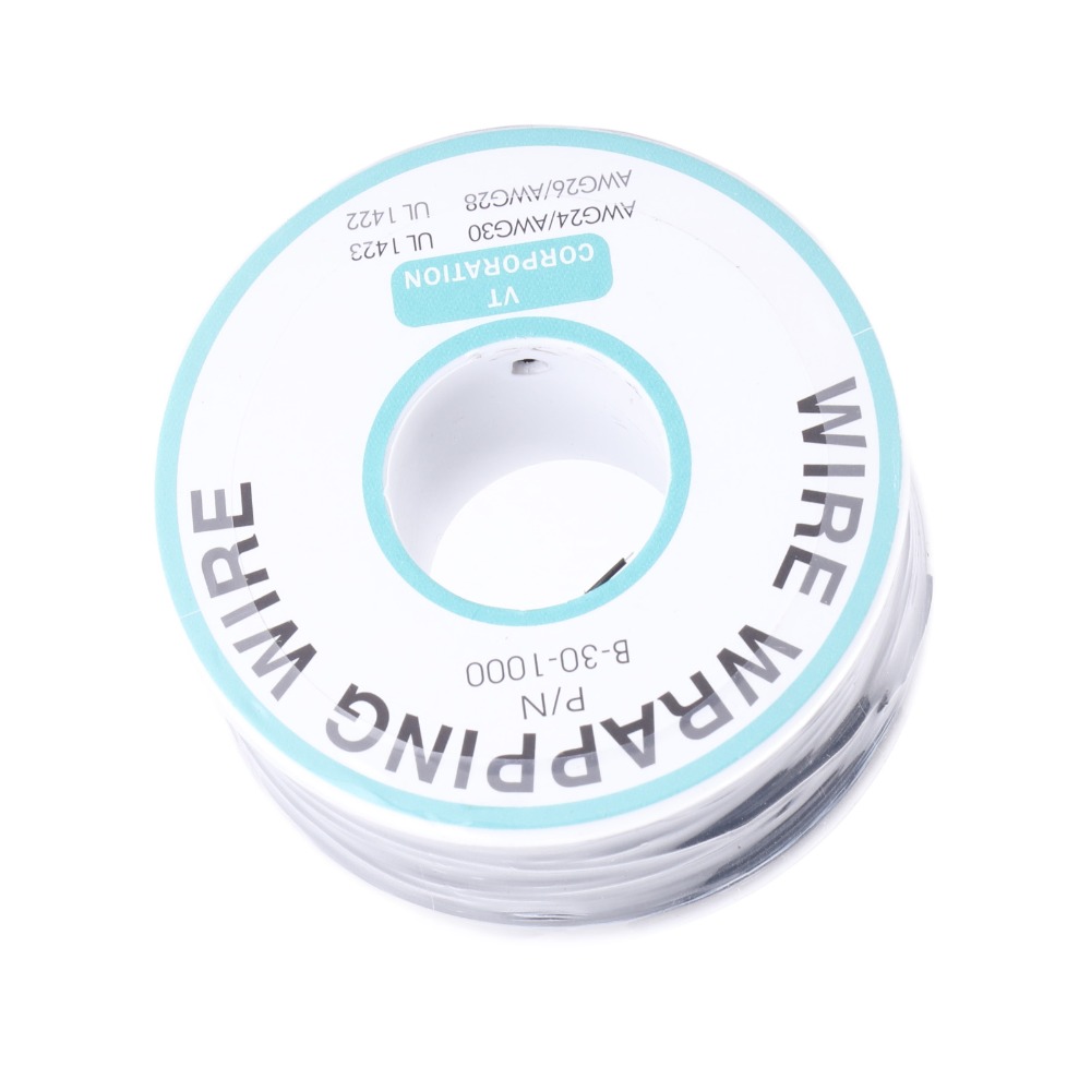 Flexible 0.25mm Wire Wrapping Wire 250meter 30AWG Cable Single Core ...