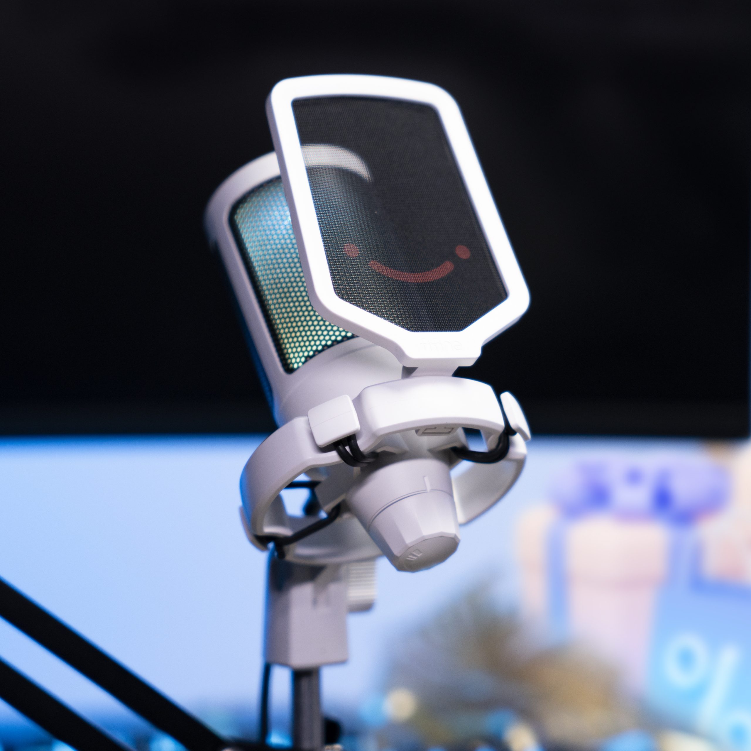 FIFINE Ampligame A6T Gaming PC USB Microphone, Condenser Mic with Boom ...