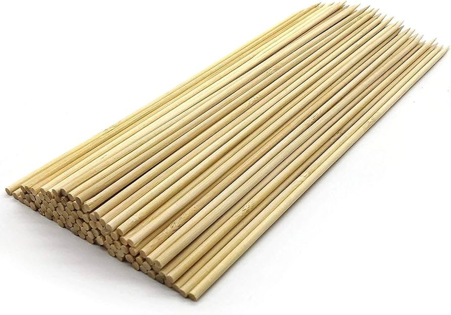 Bamboo Tornado Sticks 12/18 Inches Long 250 GM (Brown For 12 Inches-85 ...