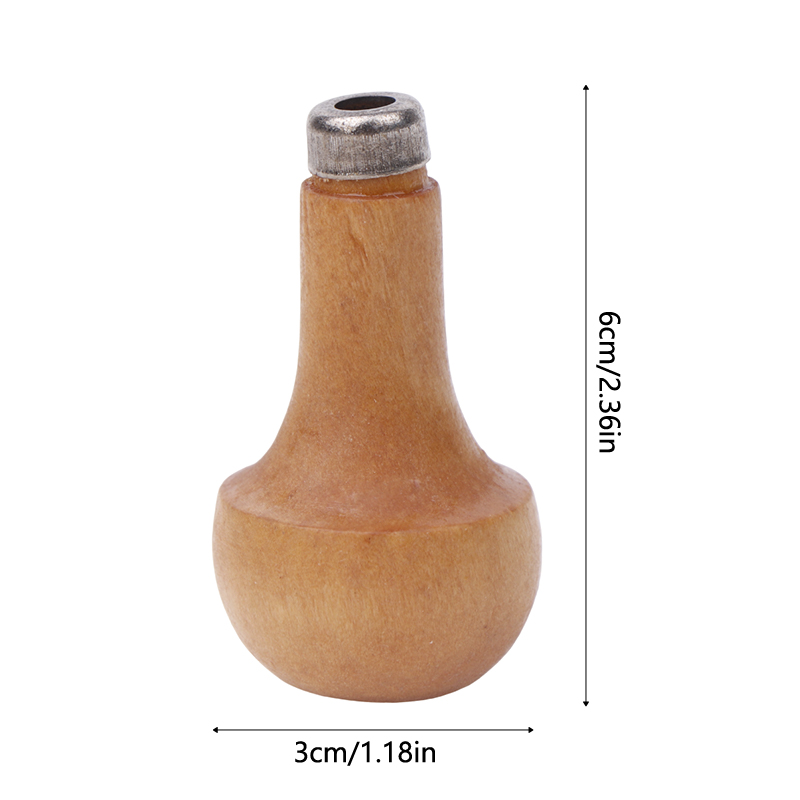 Mushroom Push Drill Bit Handle Jewelry Craft Graver Pin Vise Wooden ...