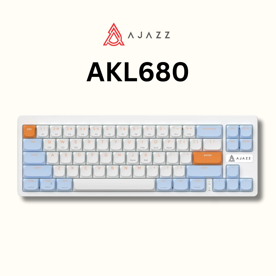 AJAZZ AKL680 Low Profile Mechanical Keyboard | Daraz.com.np