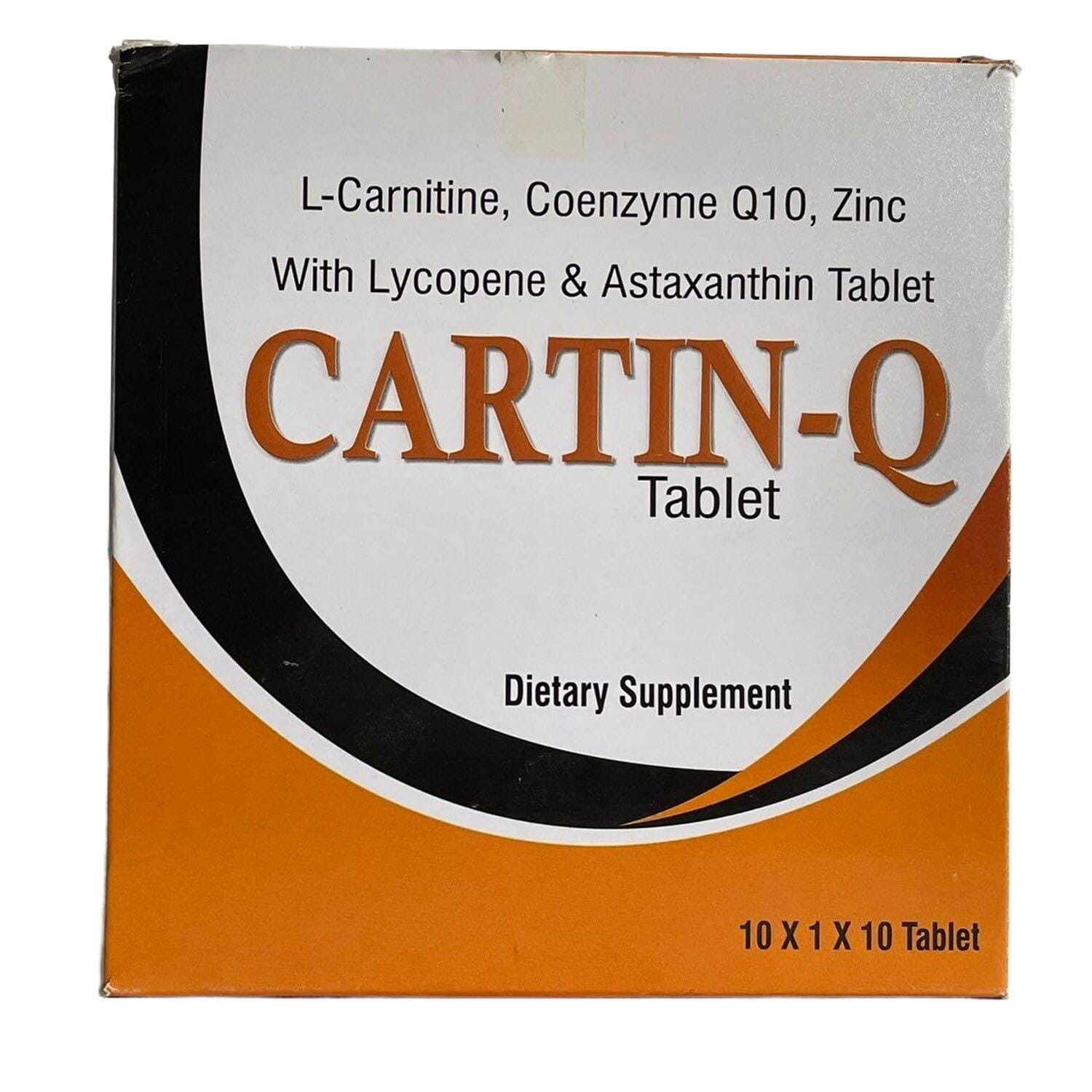 Cartin-Q- Dietary Suppliment-10 Tablets | Daraz.com.np