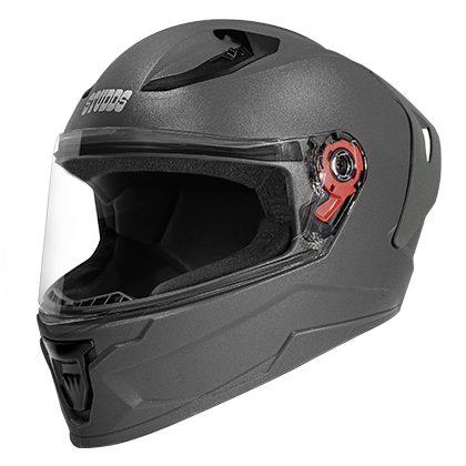 Motorbike Full Face Helmets ( Studds Rider Helmets with Spoiler ) L ...