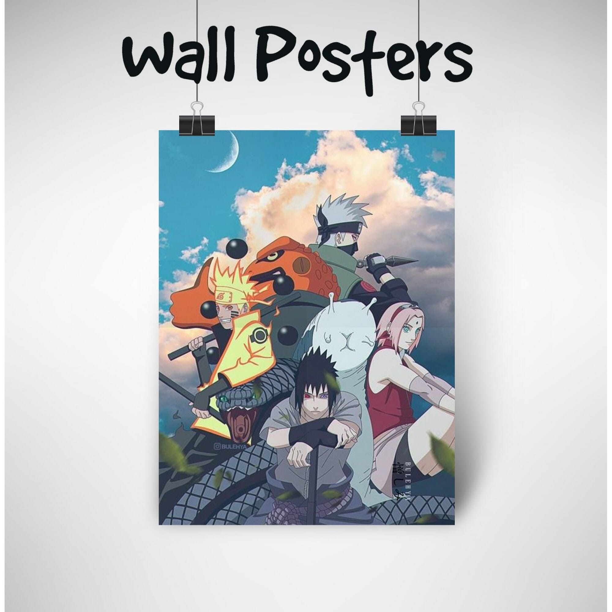 Naruto |Exclusive Release | Wall Posters to Decor your Room | A4 Size ...