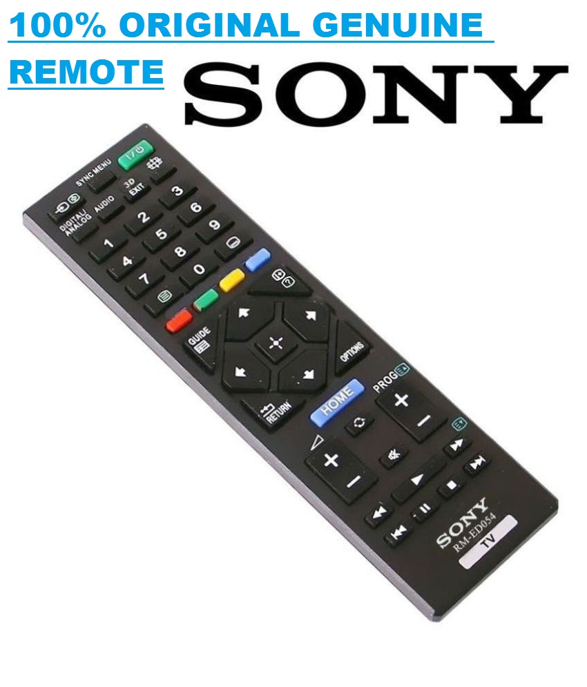 Remote Control For All Sony LED TVs Small Easy To Operate Original Universal Sony LED TV Remote Daraz .np