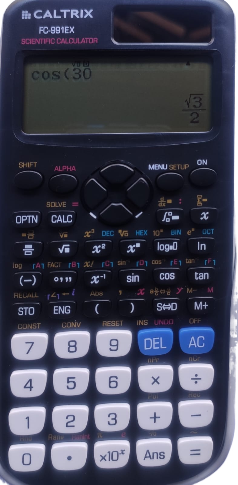 CALTRIX F-911EX Scientific Calculator - 552 Functions | Daraz.com.np