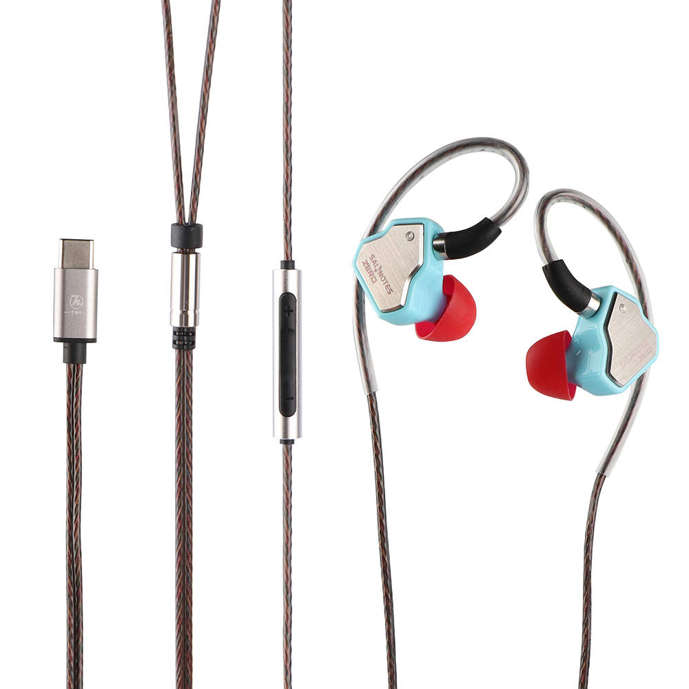 7Hz Salnotes Zero HiFi 10mm Dynamic Driver In Ear Earphone IEM Metal ...