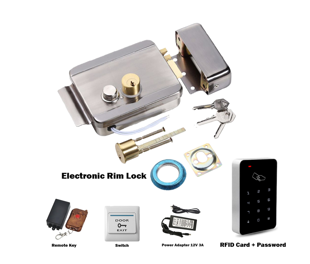 Electronic Door Lock with Access Control And Remote (Set 4) | Daraz.com.np