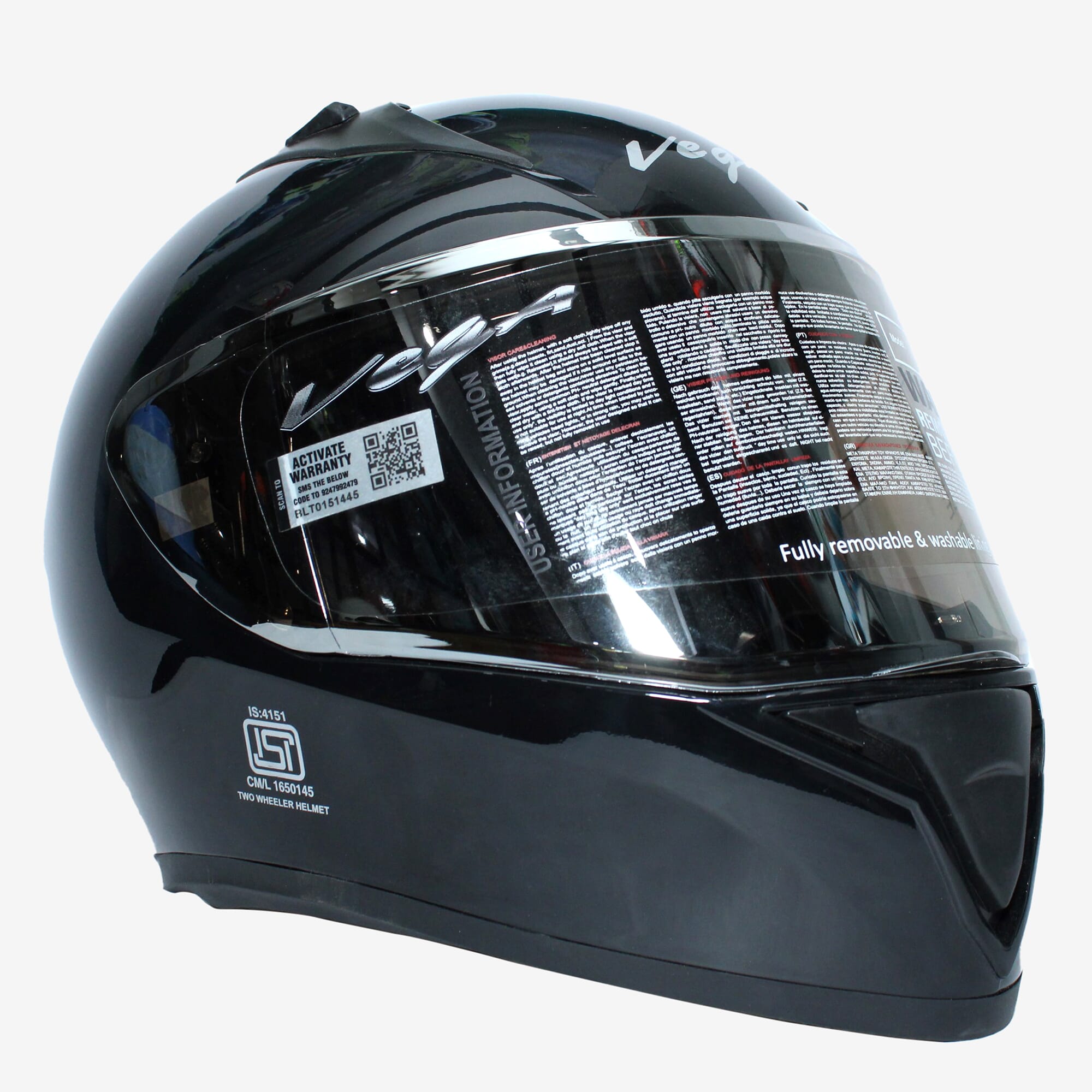 Multicolor Vega Bolt Full-face Helmet | Daraz.com.np