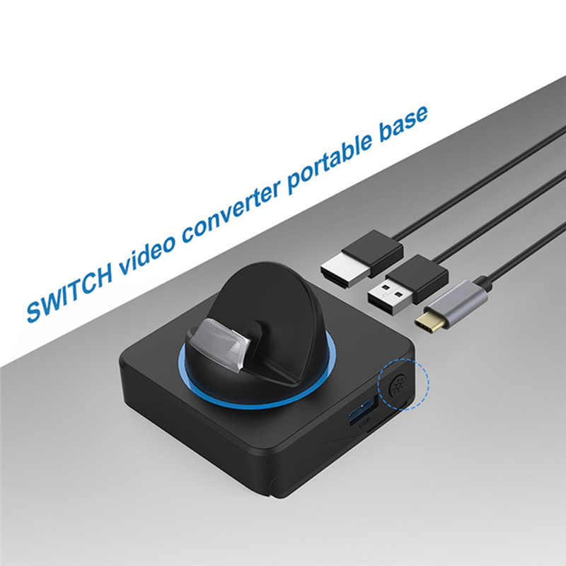 TV Docking Station Charging Adapter USB C -Compatible HD Video ...