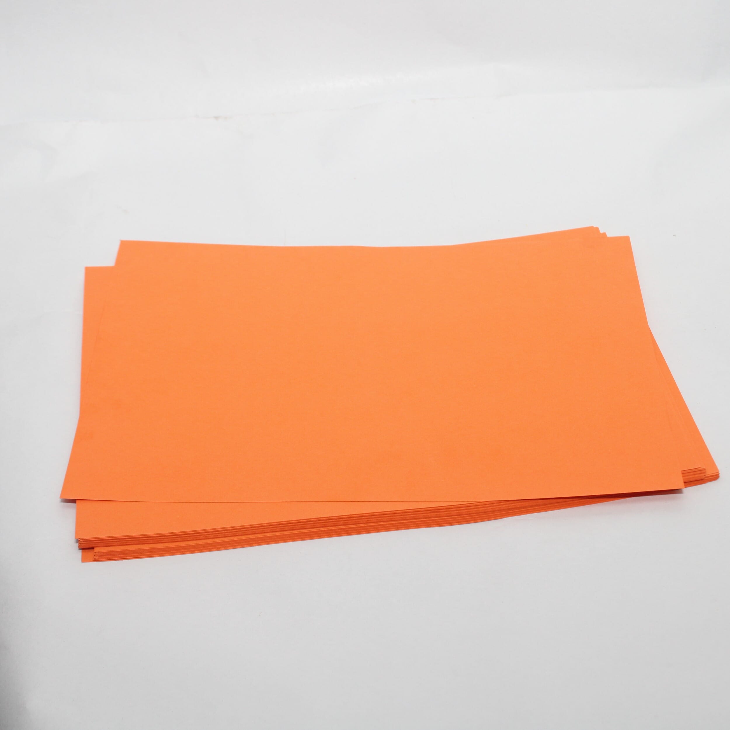 Orange Color Paper A4 Size for Art and Craft 50 Pcs | Daraz.com.np