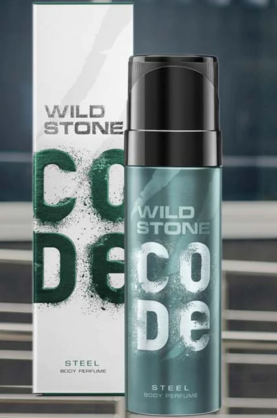Wild Stone Code Steel Body Perfume For Men, 120ml | Daraz.com.np