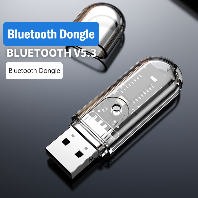 USB Bluetooth Adapter 5.3 For Wireless Speaker Audio Mouse Bluetooth ...