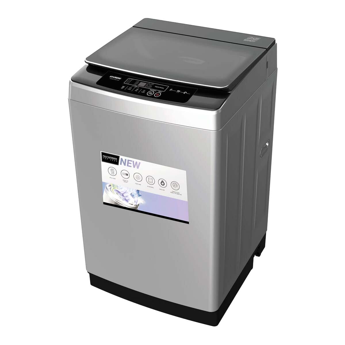 Hyundai Washing Machine - (HYWM-TL80-ALM)- Top Loading - 8 Kg. | Daraz ...