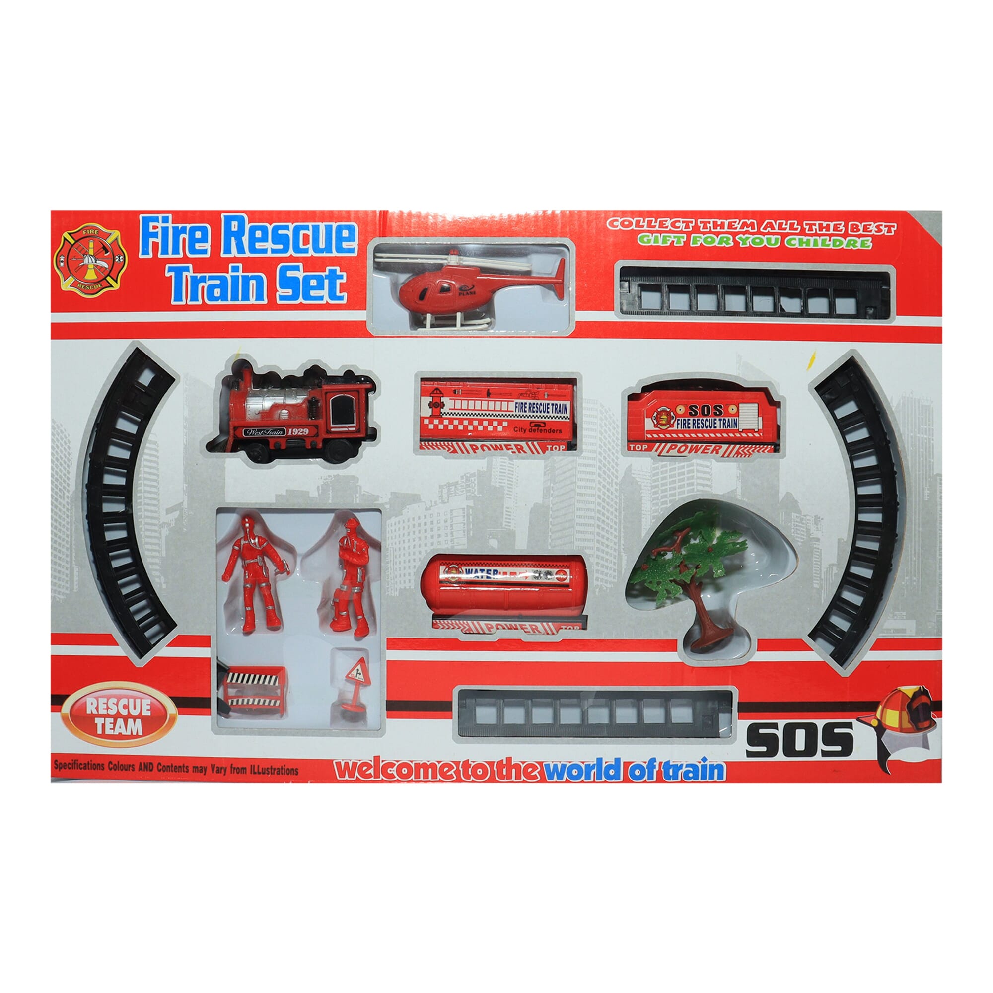 Fire Rescue Train Set | Daraz.com.np