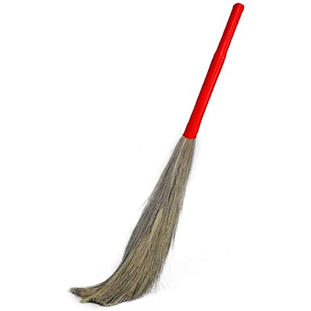 Broom Fiber Natural With Plastic Cover | Daraz.com.np