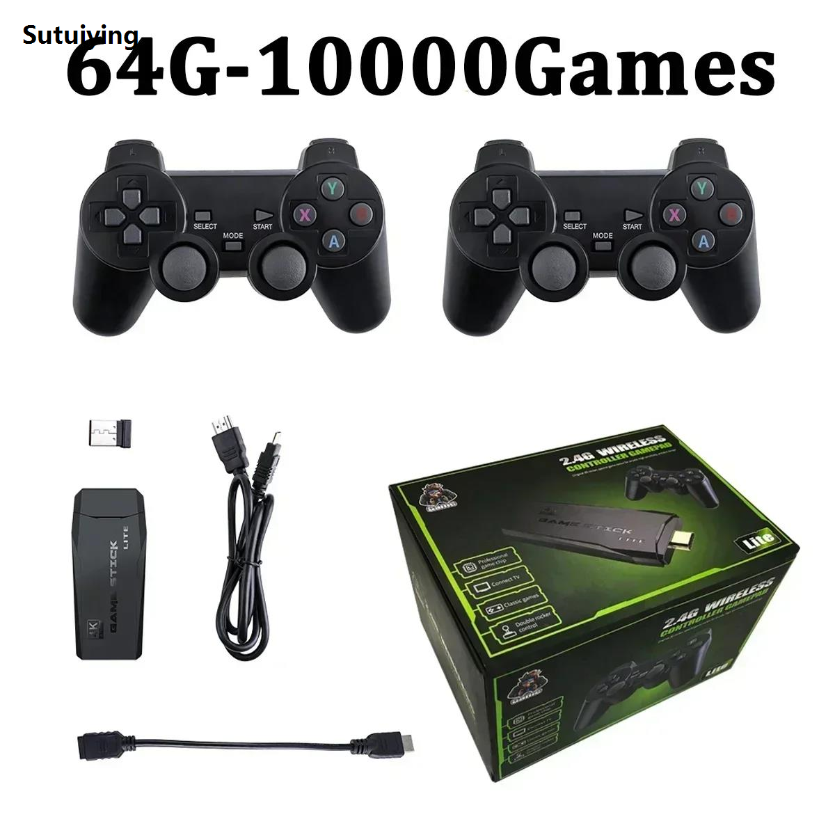 Sutuiying M8 Game Console Built-in 20000 + 64GB Two-person Wireless ...