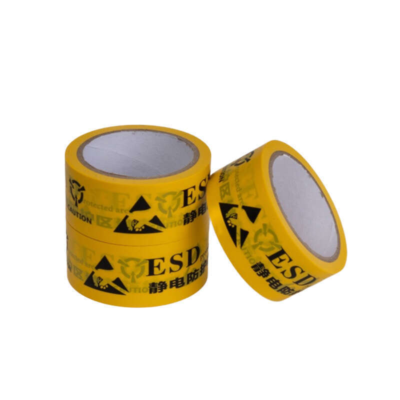 ESD Protection Area Tape Anti-Static Sign 4.8cm*18m and 30m Ground ...