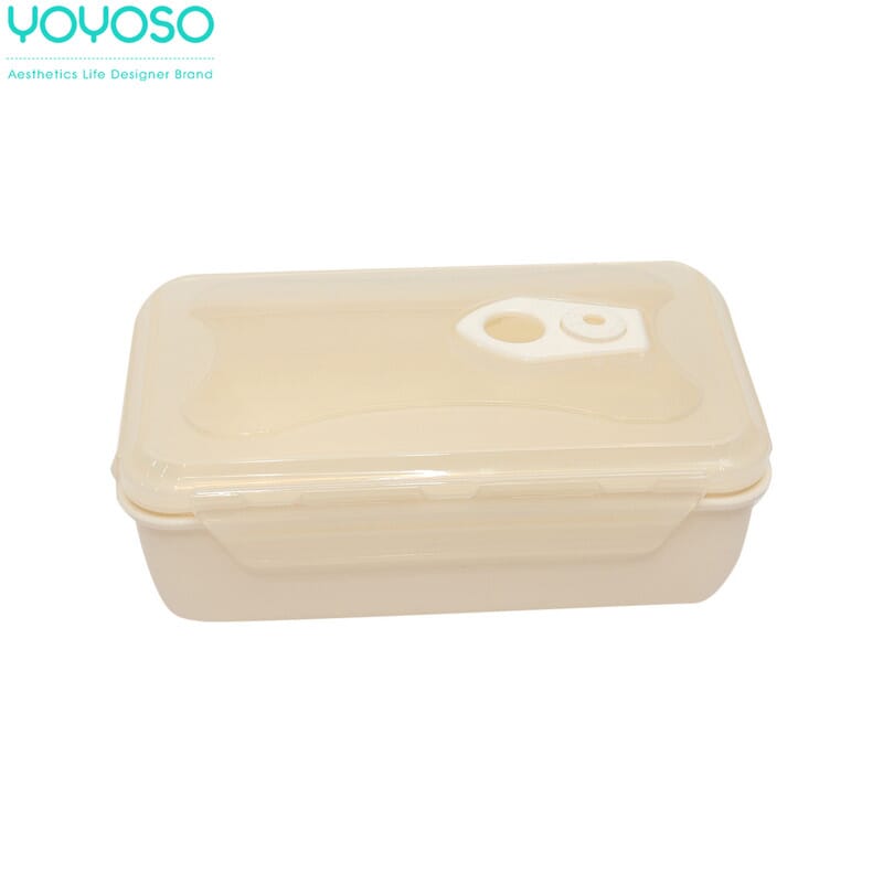 Yoyoso New Series Vacuum Rectangle Preservation Box(900Ml)-White ...