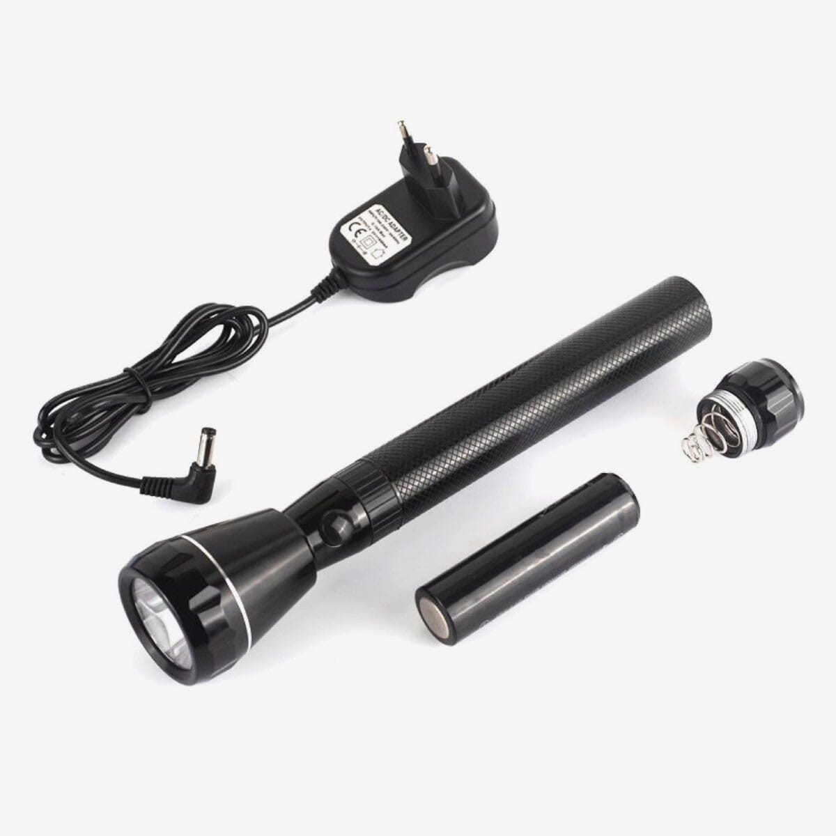 GePass Rechargeable LED Flashlight High Range Torch Flashlight RL-202 ...