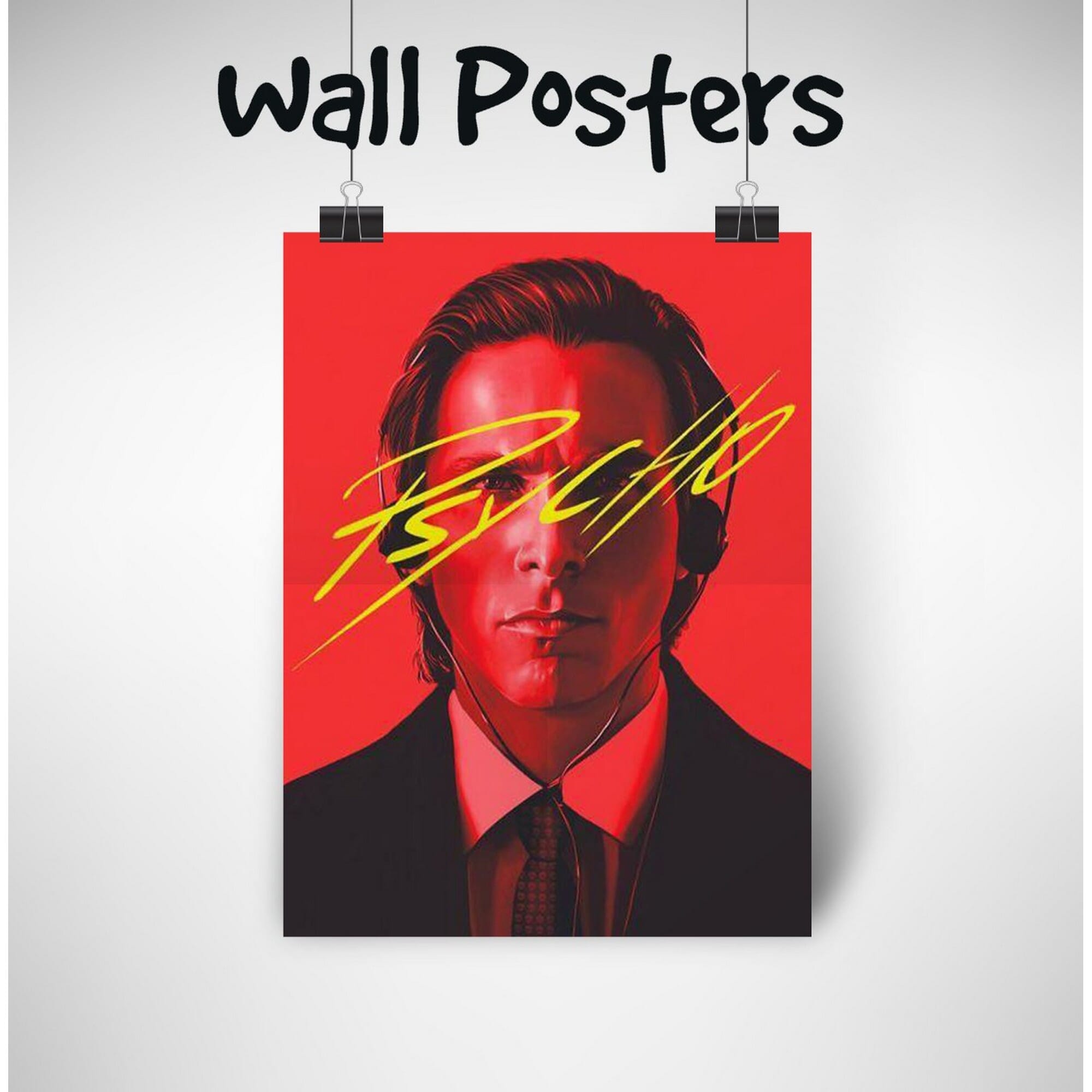 American Psycho Cover Wall Poster |Exclusive Release | Wall Posters to ...