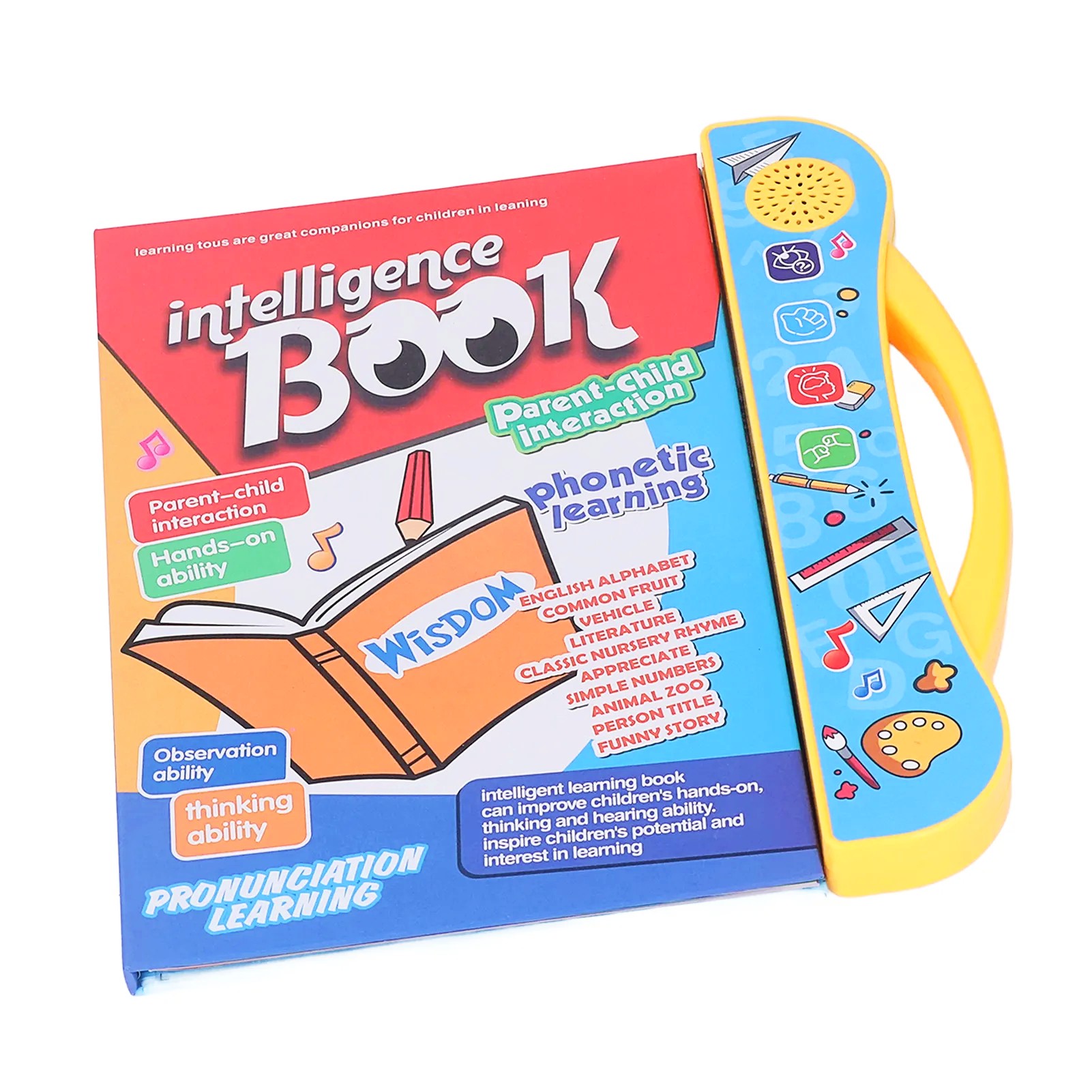 English Educational Phonetic Learning Talking Book for Kids (Multicolor ...
