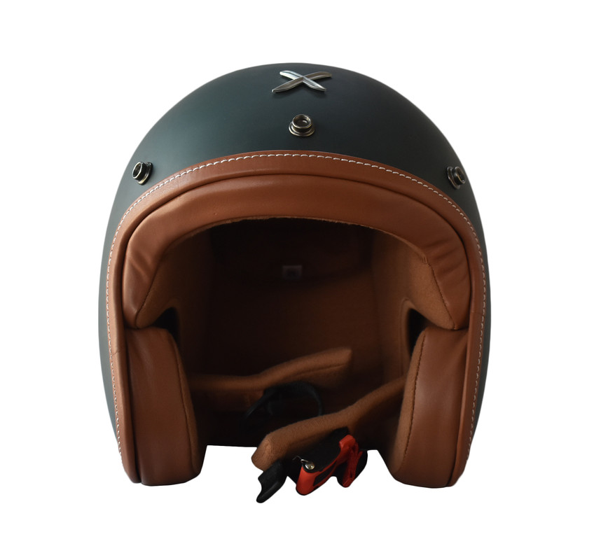 Matte Black Axor Jet Half Face Helmet | Daraz.com.np
