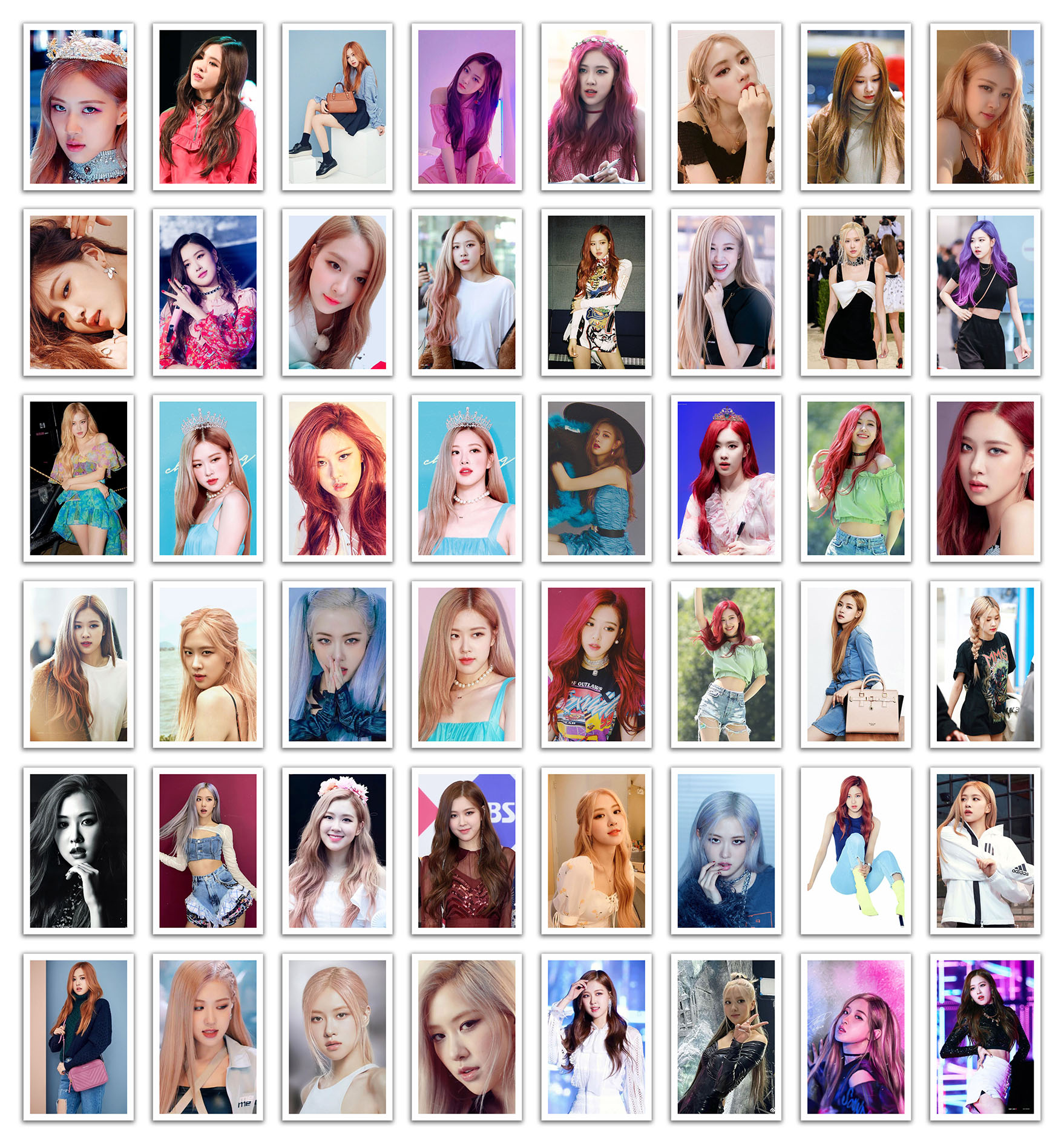 KYVOR Blackpink Rose Kpop Collectible Lomocard Pack of 25pcs | Daraz.com.np