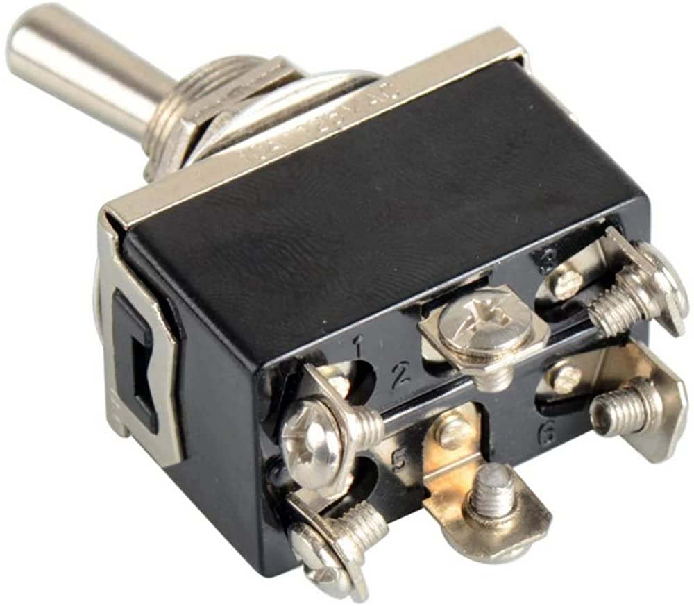 Dpdt 15-amp On/off/on Toggle Switch, Three Position 6 Pin | Daraz.com.np