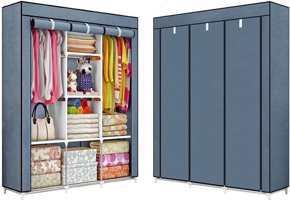 Portable Daraz, Cloth Daraj Portable Clothes Storage Organizer Rack ...