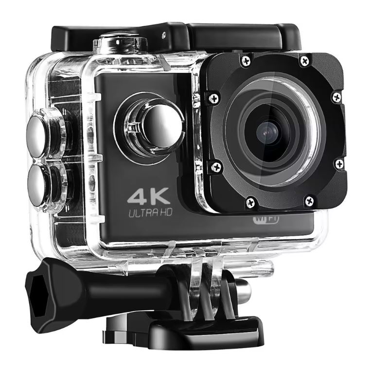 4K Ultra Hd Action Camera Wifi 1080P 60Fps 16Mp 2.0 Inch Dual Screen ...