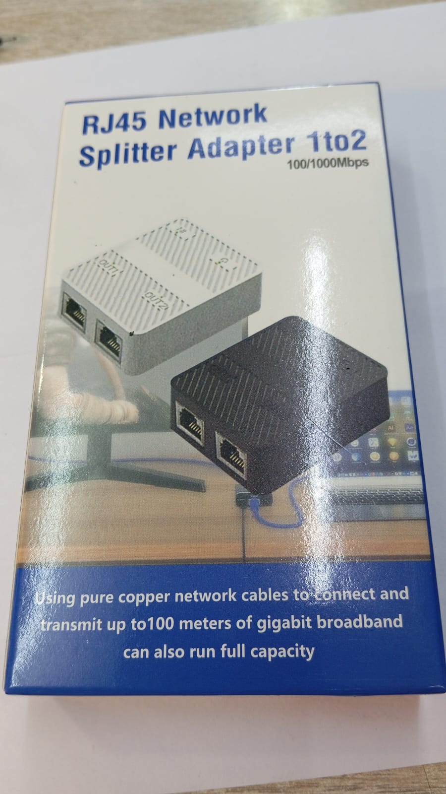 RJ 45 SPLITTER 1-2 10/100 MBPS | Daraz.com.np