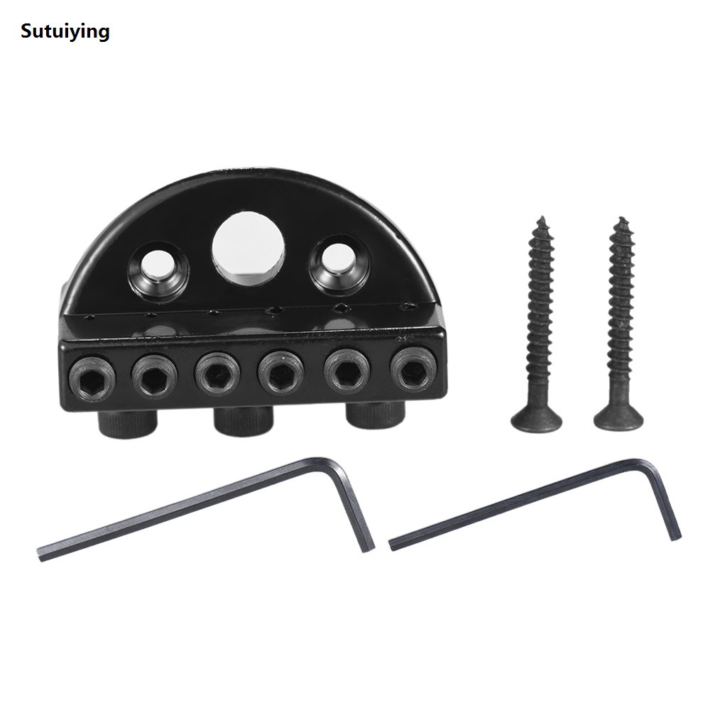 Sutuiying 6-string Headless Electric Guitar String Locking Nut ...