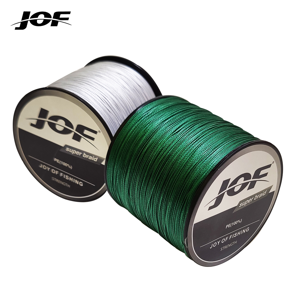 JOF 4 Strands Fishing Line 300M/500M/1000M Braided PE Strong Wire ...