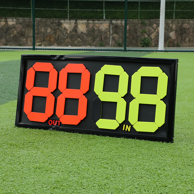 Outdoor Football Substitution Cards Soccer Scoreboard Football Number ...