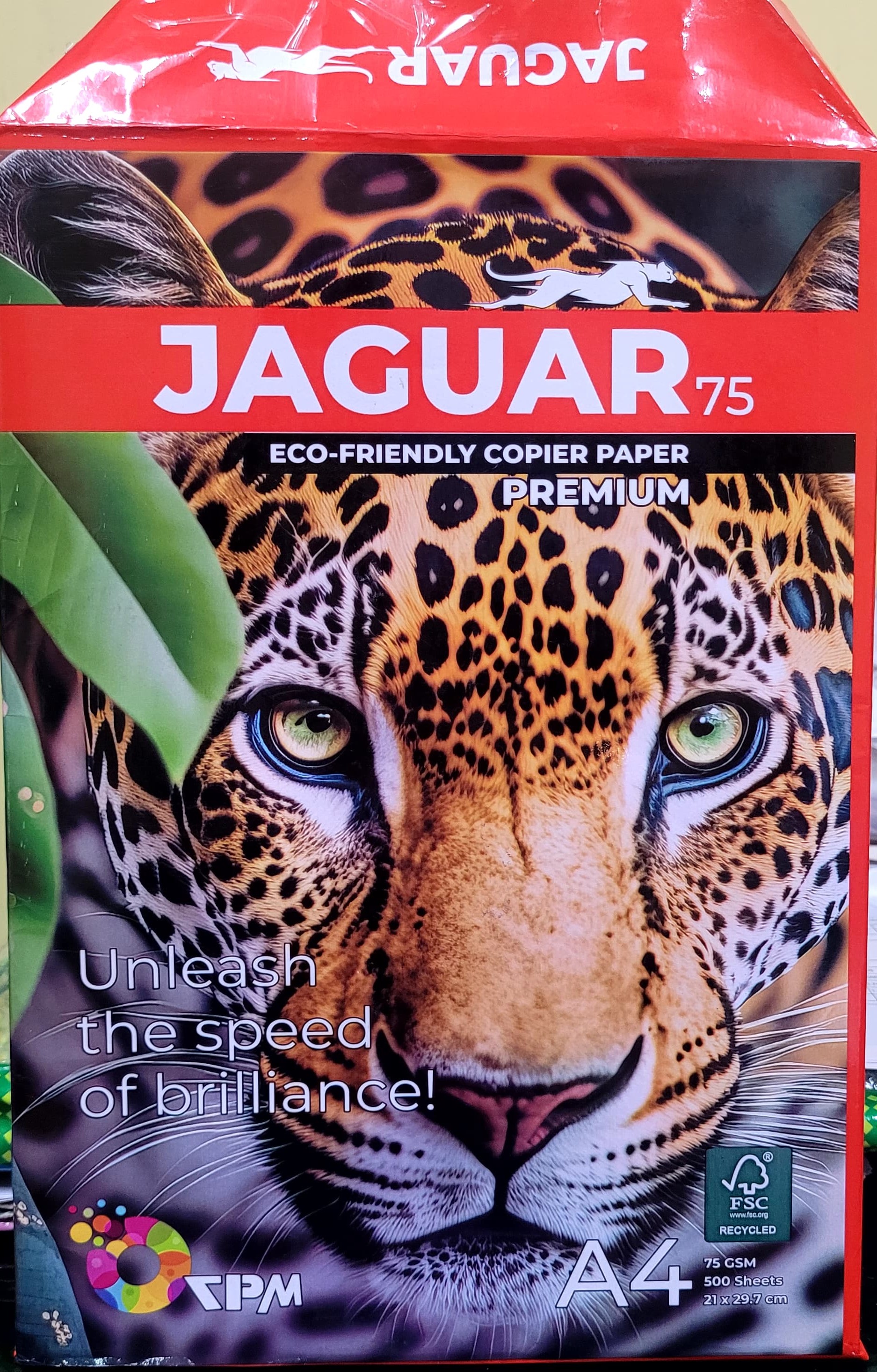 Jaguar Photocopy Paper 75 GSM A4 size 500 sheets | Daraz.com.np