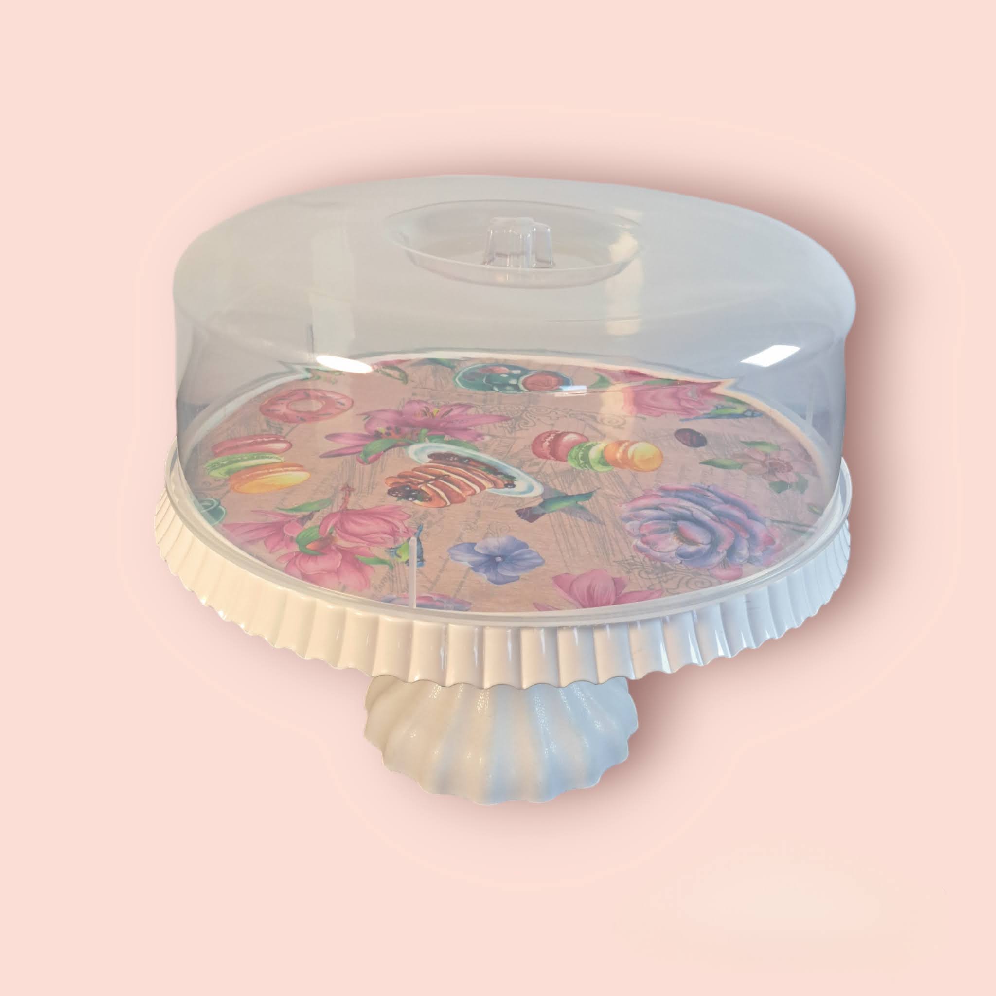 Cake Stand with Cover 12" | Daraz.com.np