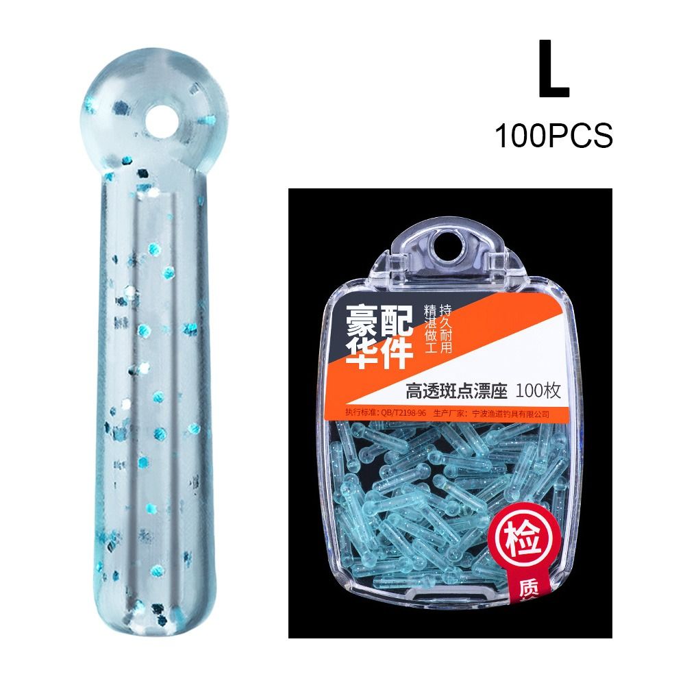 100Pcs/Lot Fashion Rubber Bobber Drift Fish float seat Fishing Gears ...