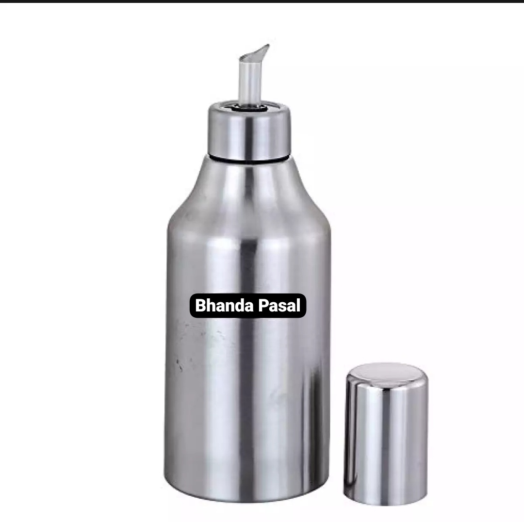 Steel Oil Dispenser Drizzler Bottle 750 ml | Daraz.com.np