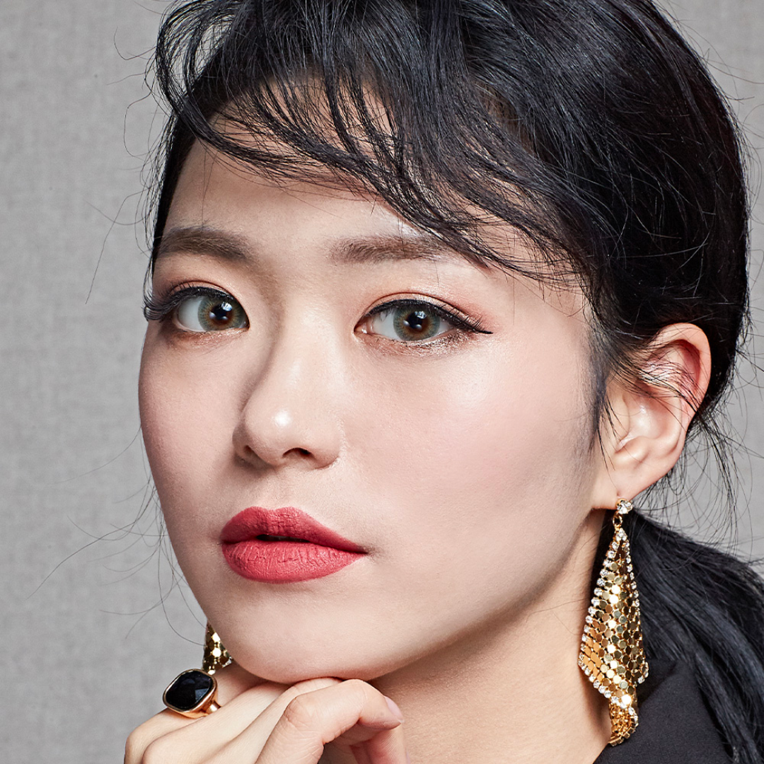 -4.00 Power Opti-Color Diana Grey Color Contact Lens (1 Pair Yearly ...