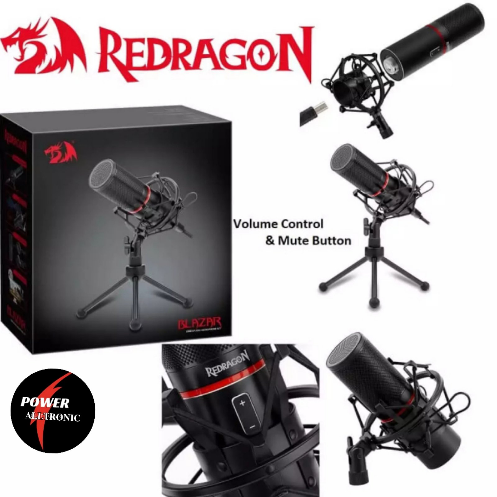 Redragon GM300 Gaming Stream Microphone | Daraz.com.np