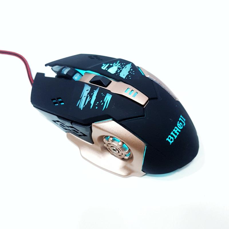 MT25Black Pro RGB 7 LED Gaming Mouse Mice USB Wired Optical For PC Computer Laptop Daraz .np