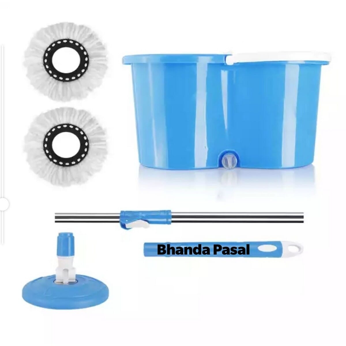 Magic Bucket Mop 360° With Steel Spinner | Daraz.com.np