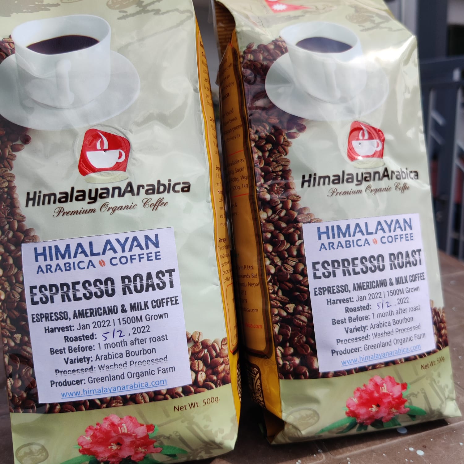 Himalayan Arabica Espresso Roast Coffee Beans 500g | Daraz.com.np
