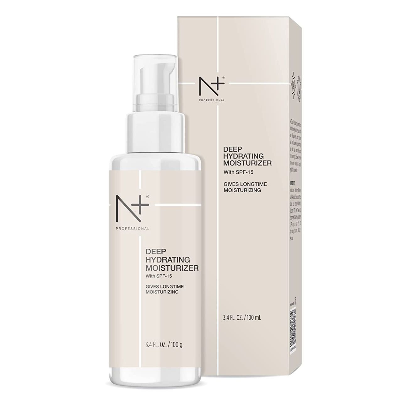 N+ Professional Deep Hydrating Moisturizer with SPF 15 100 ml | Daraz ...