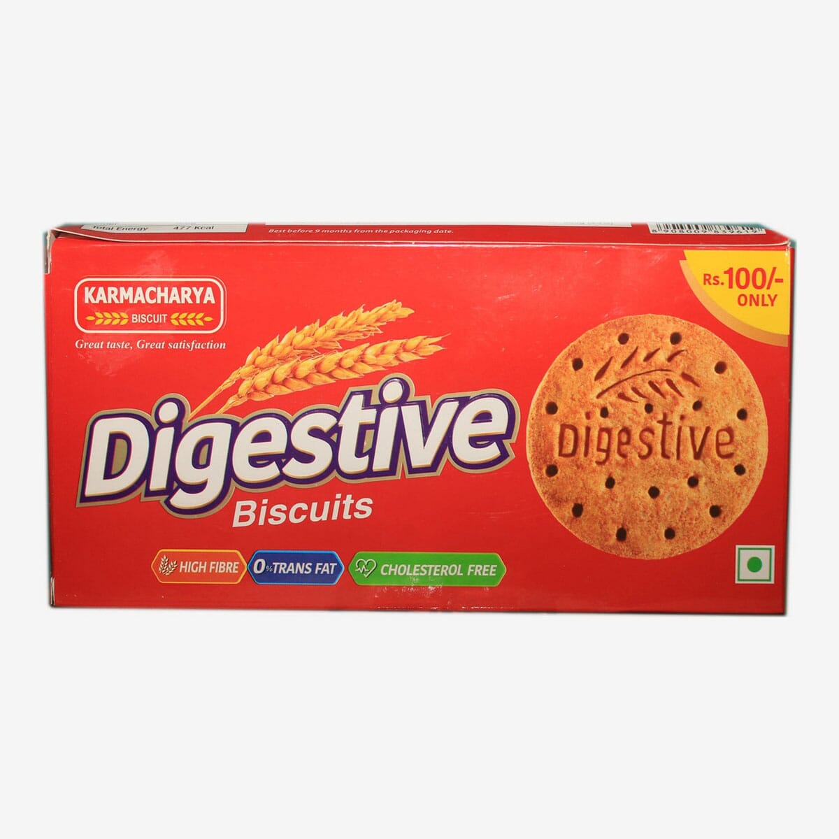 Karmacharya Digestive Biscuits 500g [18 Mini Packs ] | Daraz.com.np