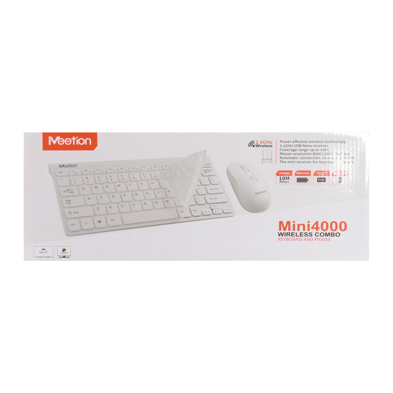 Meetion Wireless Mini Keyboard And Mouse Combo Mini4000 | Daraz.com.np