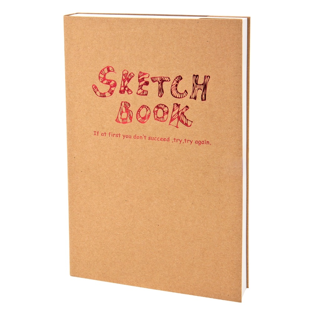 Vicky Kraft Covered Diary Sketch Book Diary A4, 120 Sheets- 100 GSM ...