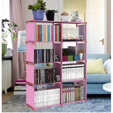 4 Layers Bookshelf Storage Shelve, Book Rack for Books Storage ...